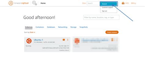 Aws Lightsail Instancea Ssh Bağlantısı İçin Private Key Oluşturma