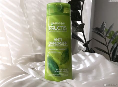 Шампунь GARNIER Fructis Против перхоти 2в1 Укрепляющий c пиритионом ...