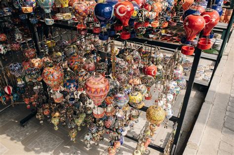 Classical Turkish Ceramics On The Istanbul Grand Bazaar Istanbul