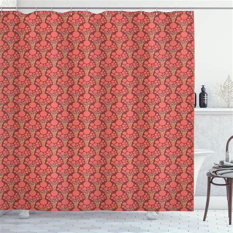 East Urban Home Vibrant Shower Curtain Vintage Look Geometric Art