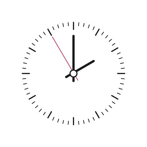 Classic Clock Icon On White Background Stock Illustration 66676894
