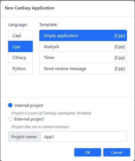 Working With Caneasy Automation In Caneasy Creating Application And