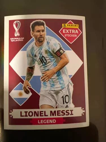 Lámina Extra Sticker Lionel Messi Base En Venta En Estación Central Rm