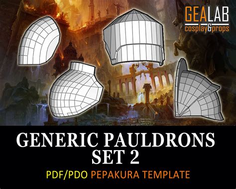 Shoulder Pauldron Templates Artofit