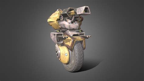 Monowheel Bot Vgdc Download Free 3d Model By Mookorea 006e21a