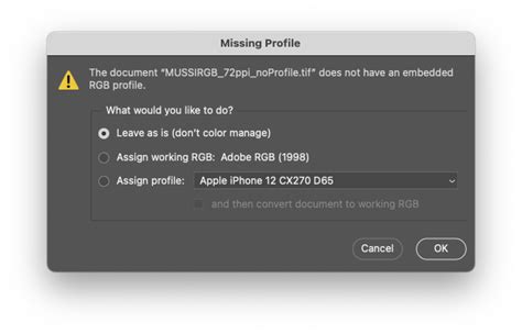How To Fix Mismatched Profile Missing Profile In Adobe Creative Cloud