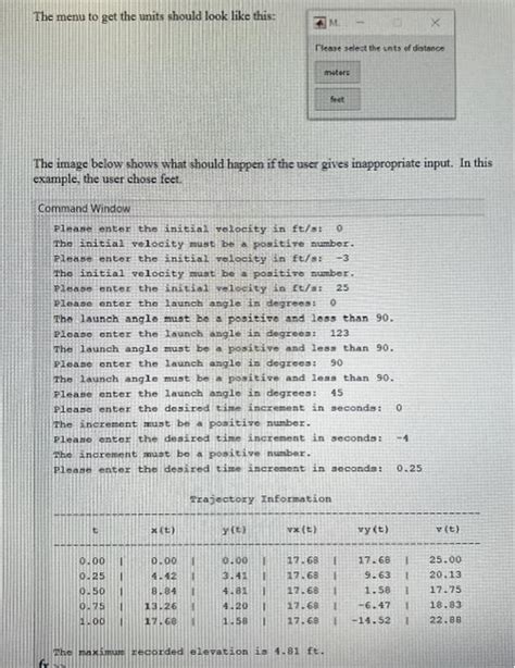 Solved Develop A Matlab Script File To Determine The