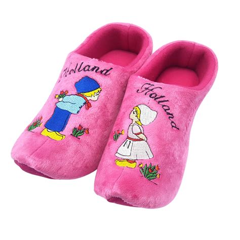 Klomp Pantoffels Roze Kussend Paartje