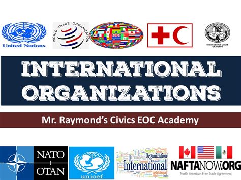 List Of International Organizations