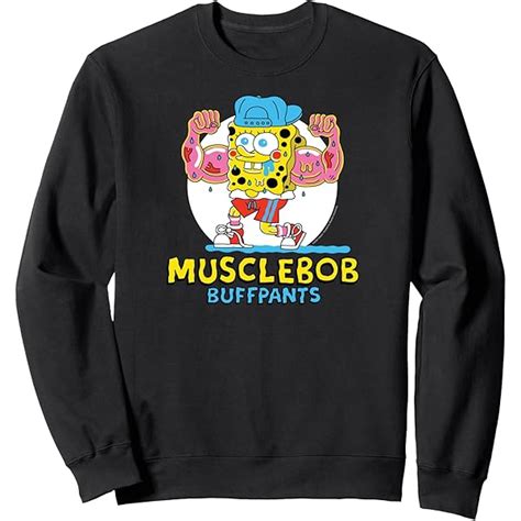 Spongebob Buffpants Muscle Musclebob Buffpants Squidward The