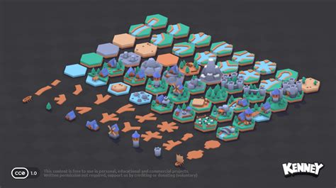 Hexagon Kit · Kenney