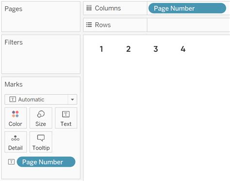 how to do pagination in tableau playfair