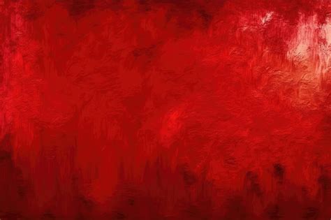 Fondo Y Textura De Una Pintura Roja Sobre Lienzo Foto Premium