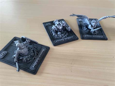 🪄 Tokens Collection Magic The Gathering Mtg・ Stl File For 3d Printing・cults