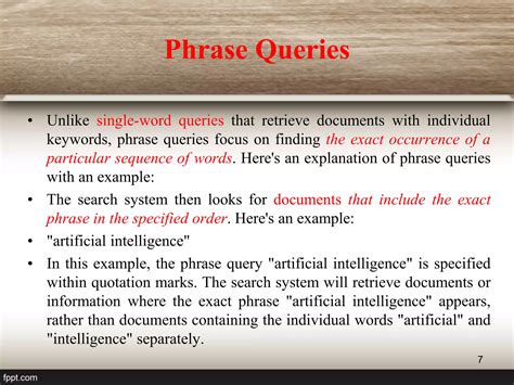 6and7 query languages and operations ppt