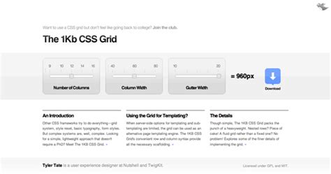 The 960 Grid System Made Easy WebFX
