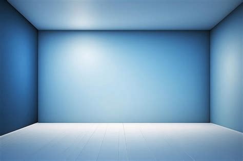 Blue Gradient Abstract Background Empty Room With Spac Premium Ai Generated Image Blue Gradient Abstract Background Empty Room With Spac Premium Ai Generated Image