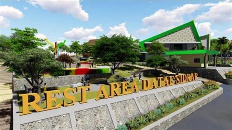 Dekat Dari Kawasan Wisata Kincir Rest Area Datae Sidrap Mulai Tahap Pembangunan Tribun
