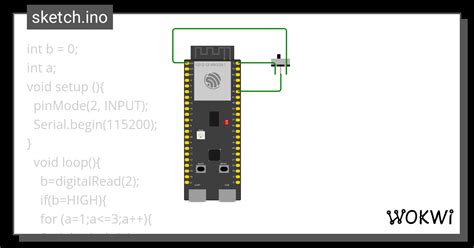 1 Entrada Wokwi Esp32 Stm32 Arduino Simulator