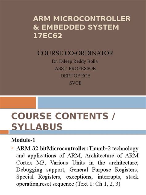 arm module 1 download free pdf arm architecture microcontroller