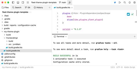 Quick Start Guide Building A Theme Plugin In Fleet JetBrains Fleet Documentation