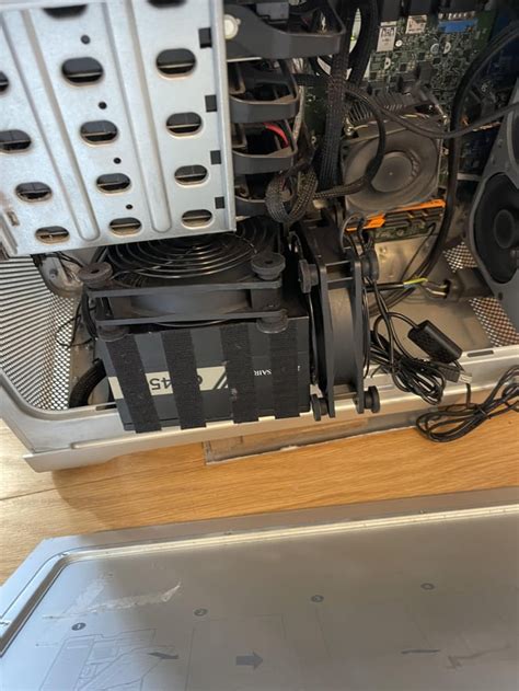 psu fan is starting to fail whipped out some usb powered ones to
