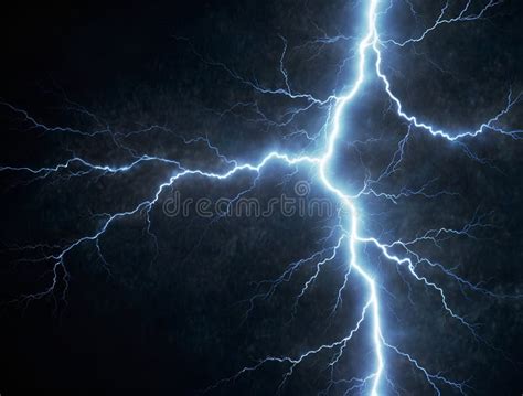 Abstract Blue Lightning Plasma And Electrical Background Stock Illustration Illustration Of