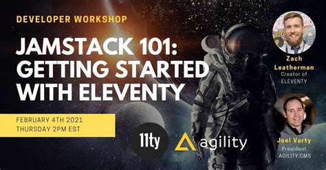 Webdev Workshop Jamstack 101 Getting Started With Eleventy And