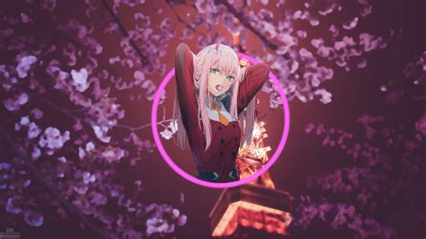 Zero Two Darling In The Franxx Darling In The Franxx Blurred Anime