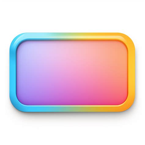 Rounded Rectangle Frame Png