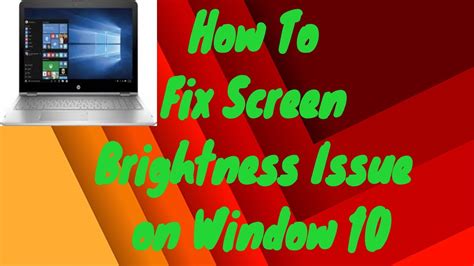 Fix Brightness Option Not Available In Windows