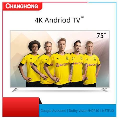 TV LED 75" H9 / TELEVISI ANDROID SMART 75 INCH