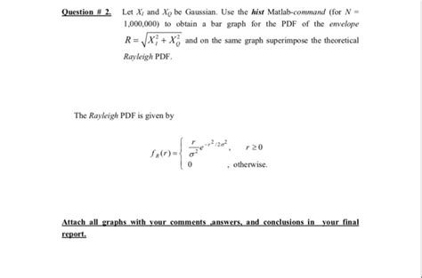 I Need The Matlab Code For This Question Please Thank Chegg