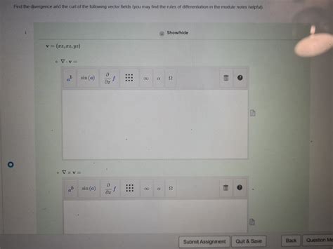 Solved Find The Divergence And The Curl Of The Following Chegg