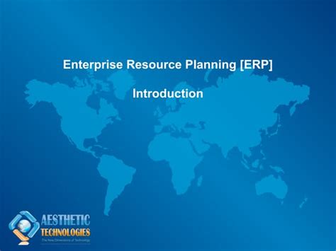 Basics Of Erp Pps