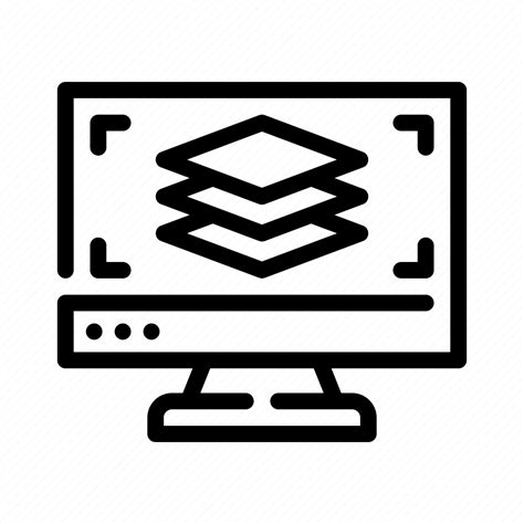 Layers Abstract Banner Creative Edit Tools Computer Icon