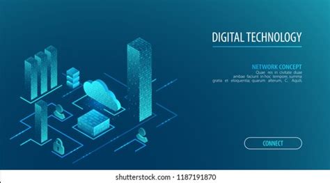 Isometric Big Data Flow Processing Concept Stock Vector Royalty Free 1176114181 Shutterstock