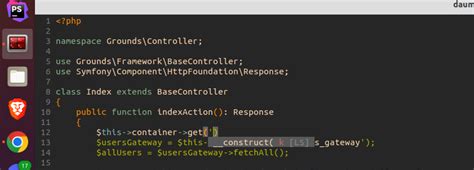 Symfony Container Autocomplete Options Are Not Shown From