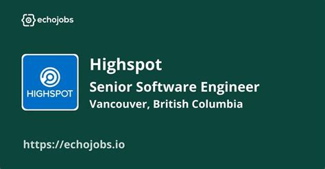 Highspot Is Hiring Sr Backend Engineer Platform Vancouver British