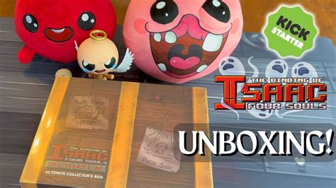 KICKSTARTER UNBOXING for - The Binding of Isaac Four Souls Requiem (The ...