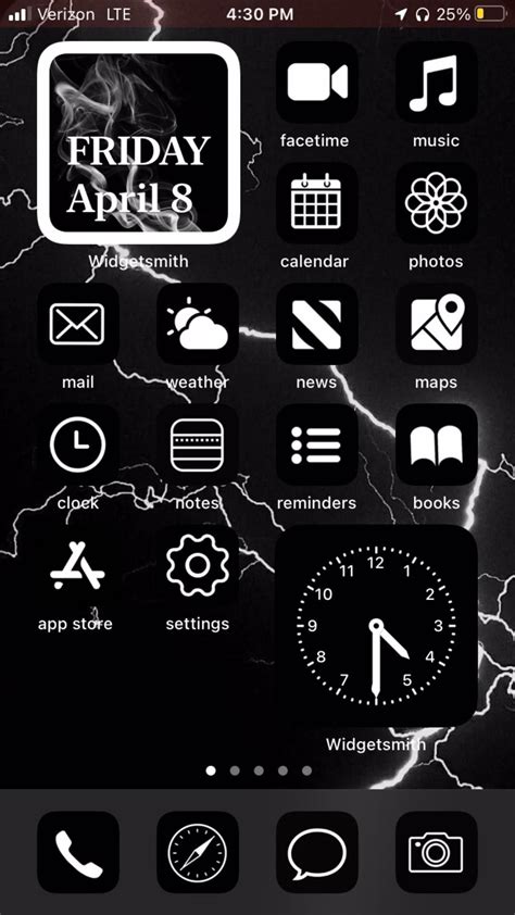 Black Widgetsmith Setup Artofit