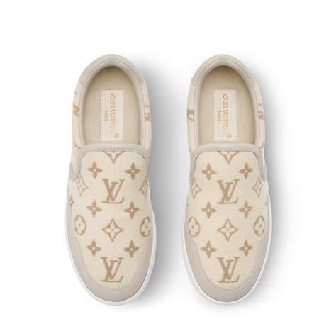 Lv Stadium Slip On Sneaker Shoes Louis Vuitton