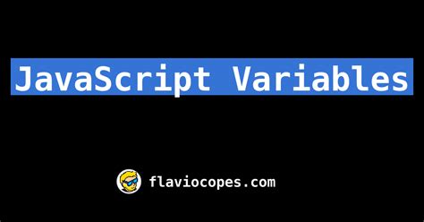 JavaScript Variables