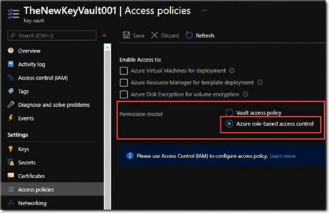 Manage Role Based Access Control For Azure Key Vault Keys Certificates And Secrets Using