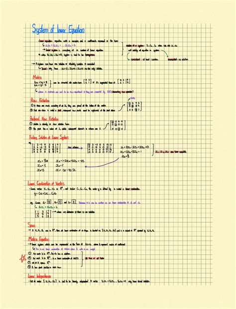 System Of Linear Equation Notes Cz1104 Studocu System Of Linear Equation Notes Cz1104 Studocu