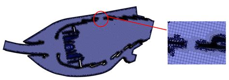 Large Eddy Simulations Of Unsteady Reaction Flow Characteristics Using Four Geometrical