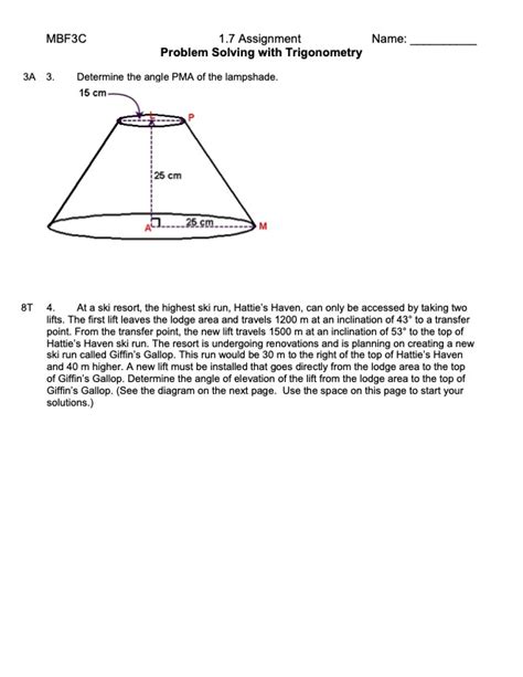 Solved MBF C AssignmentName Problem Solving With Chegg