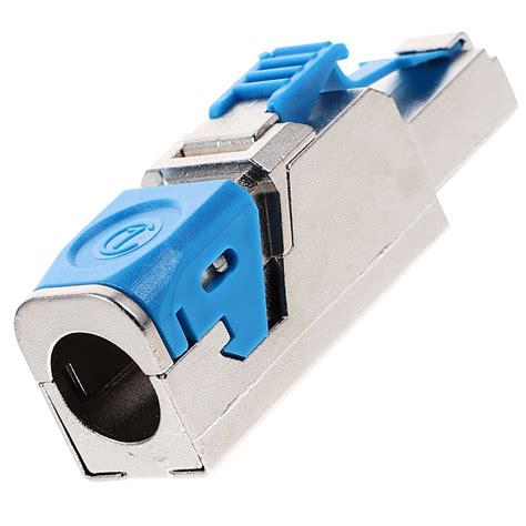 Worgeous Ethernet Connector Pass Through Cat 7 Ethernet Network Cable Crimp Jack