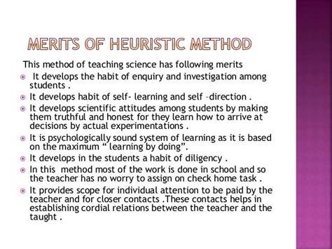 Heuristic Method