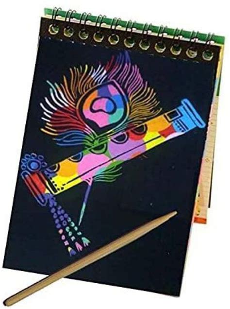 New And Amazing Unicorn Scratch Notebook With Scratching Tool Theme